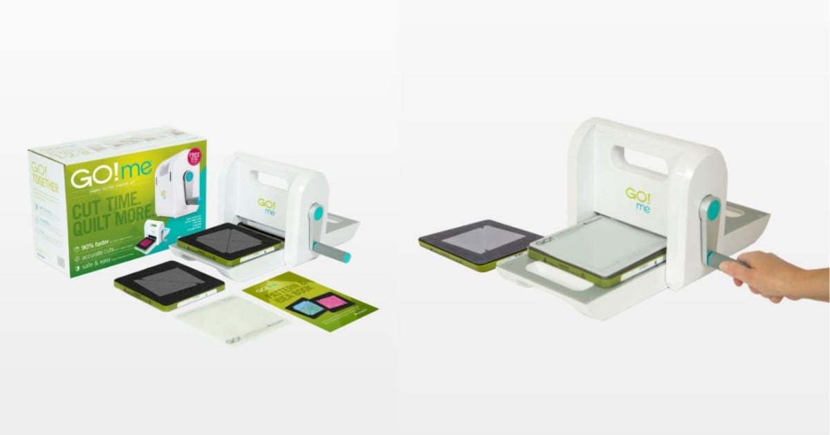 AccuQuilt Relaunches New GO! Me Fabric Cutter Starter Set
