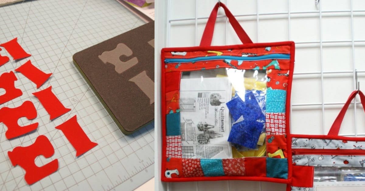 GO! Project Zip Bag Tutorial