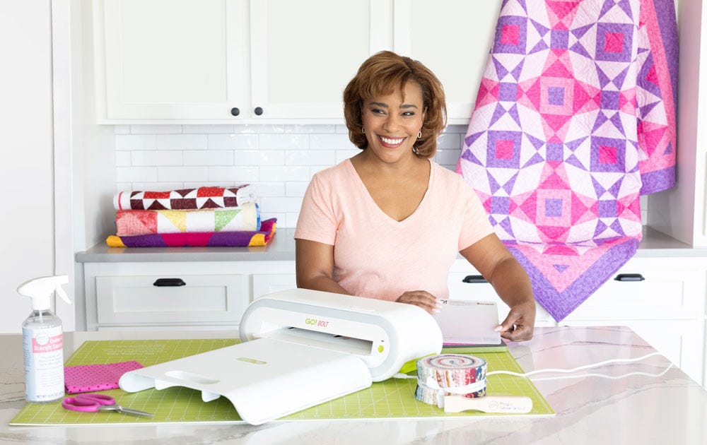 AccuQuilt GO! Bolt™ Electric Fabric Cutter | Lightweight, Fast ...