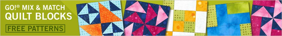 AccuQuilt Block Ideas - AccuQuilt