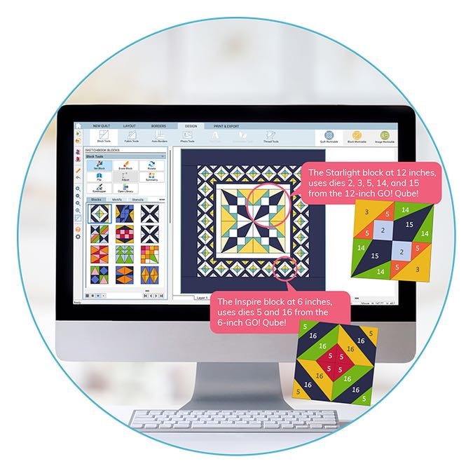 Introducing AccuQuilt Add-ons for Electric Quilt – AccuQuilt