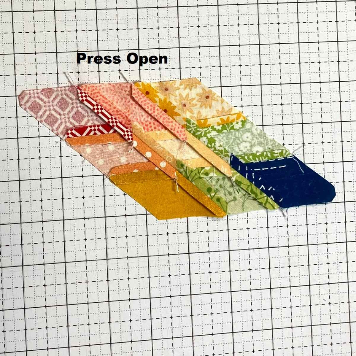 Prairie Star Quilt Block: Starlite Rainbow Quilt