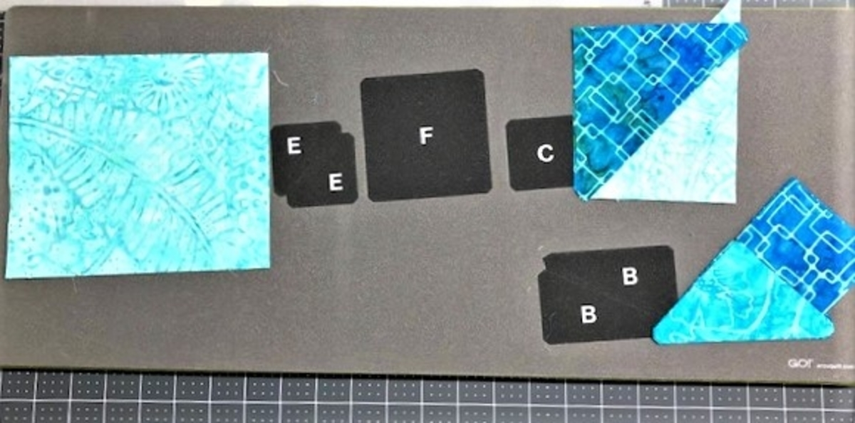 Storm at Sea + Snail's Trail = Breezy Tidal Waves Quilt Pattern