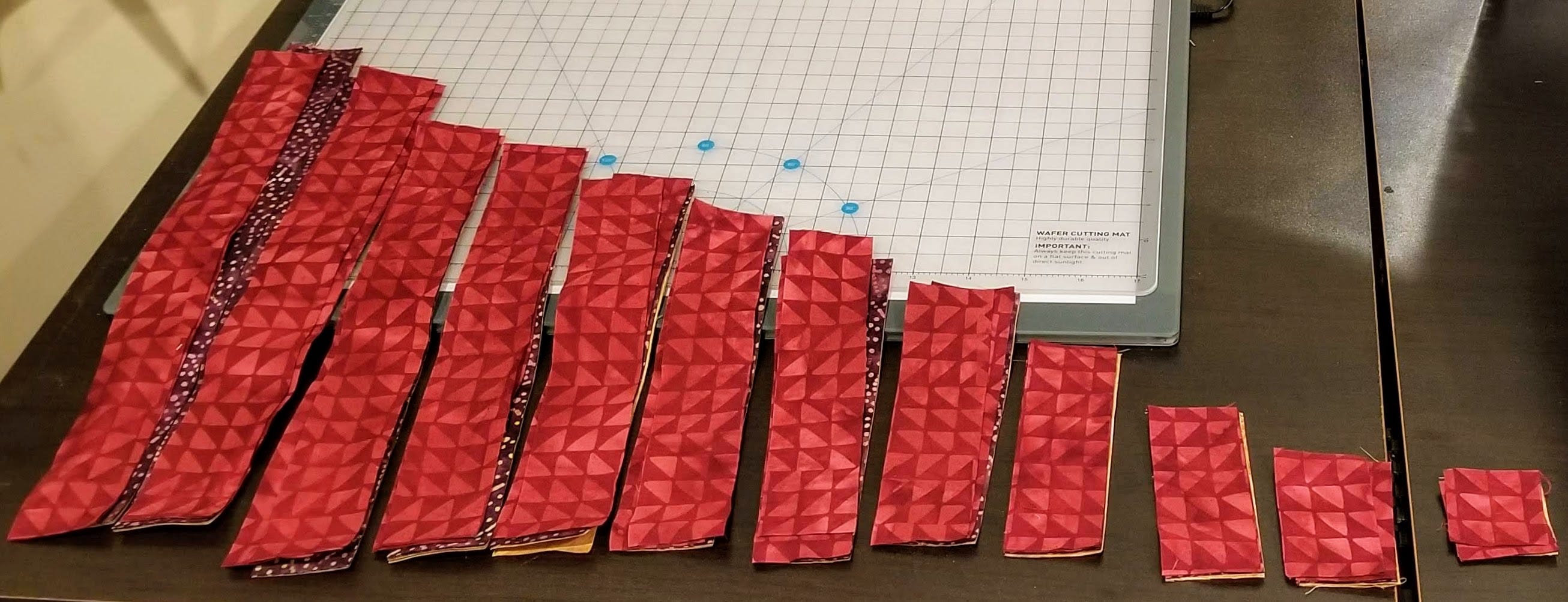 Greek Key Quilt with the GO! Log Cabin Block on Board