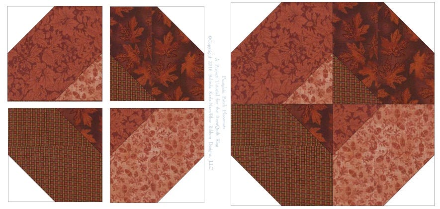 Pumpkin Patch Placemats – A Quilting Tutorial