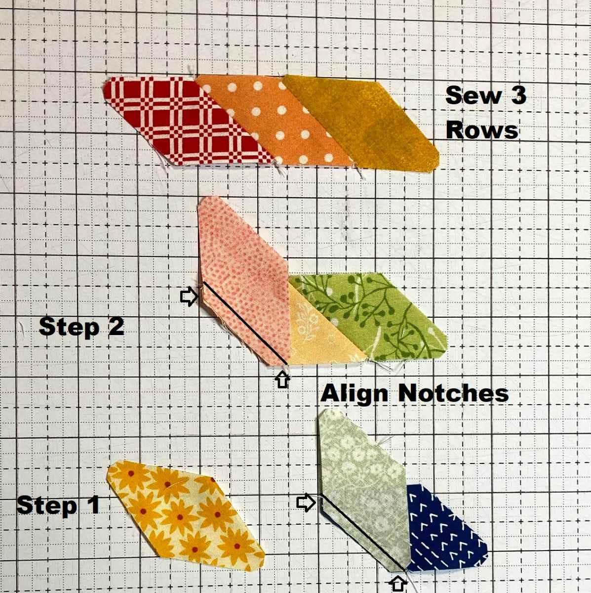 Prairie Star Quilt Block: Starlite Rainbow Quilt