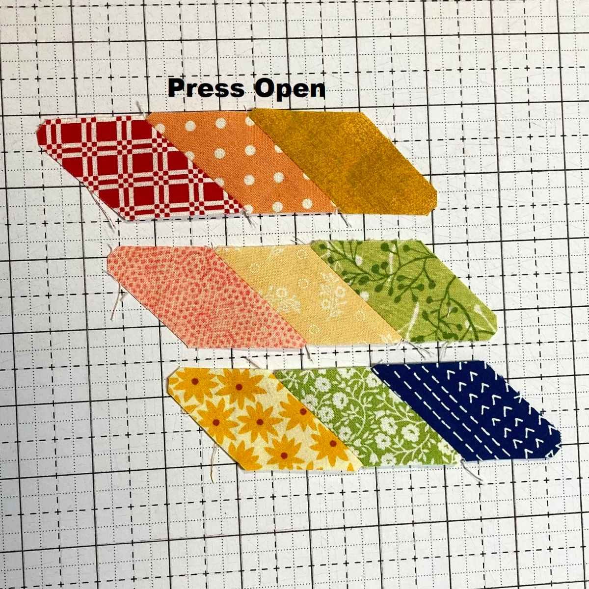 Prairie Star Quilt Block: Starlite Rainbow Quilt