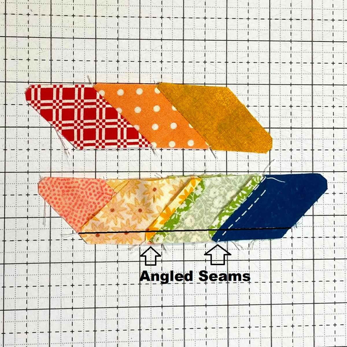 Prairie Star Quilt Block: Starlite Rainbow Quilt