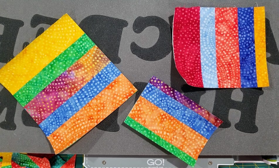 Stash Bust with this Scrappy Strip Cutter Appliqué Technique