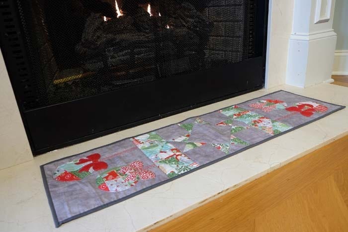 Christmas Charmed Table Runner