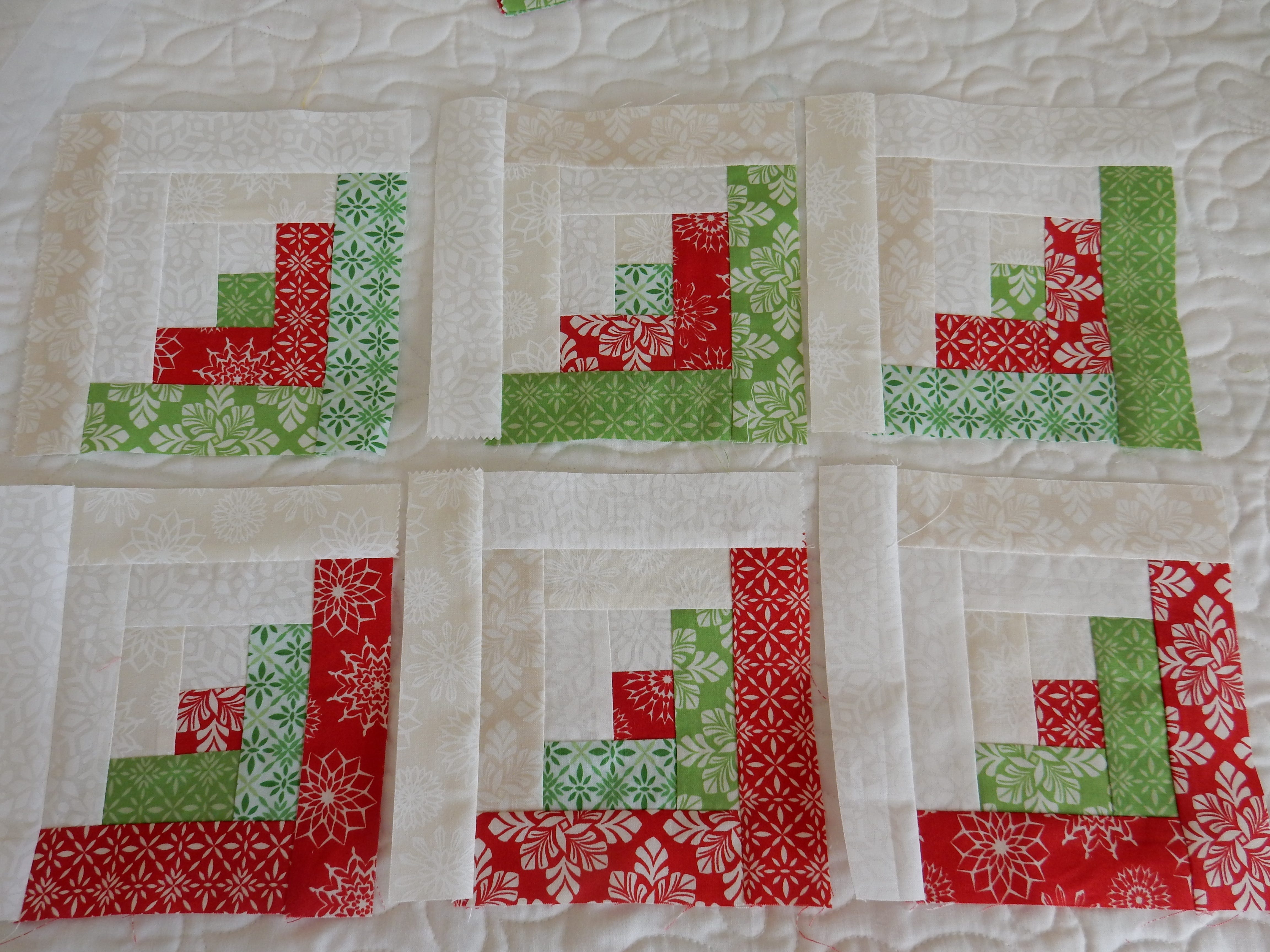 Log Cabin Table Topper