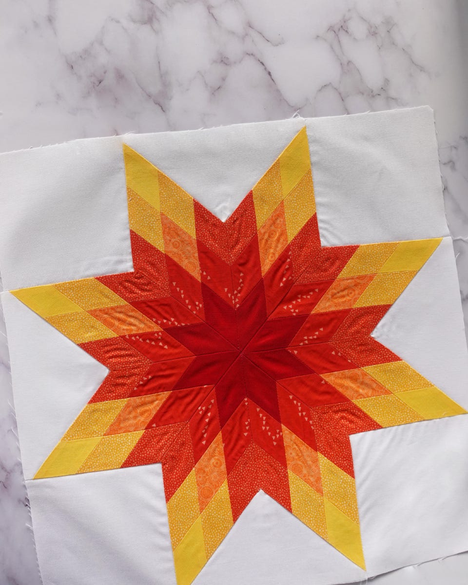 3 Skills to Practice Making Prairie Star Quilt Blocks