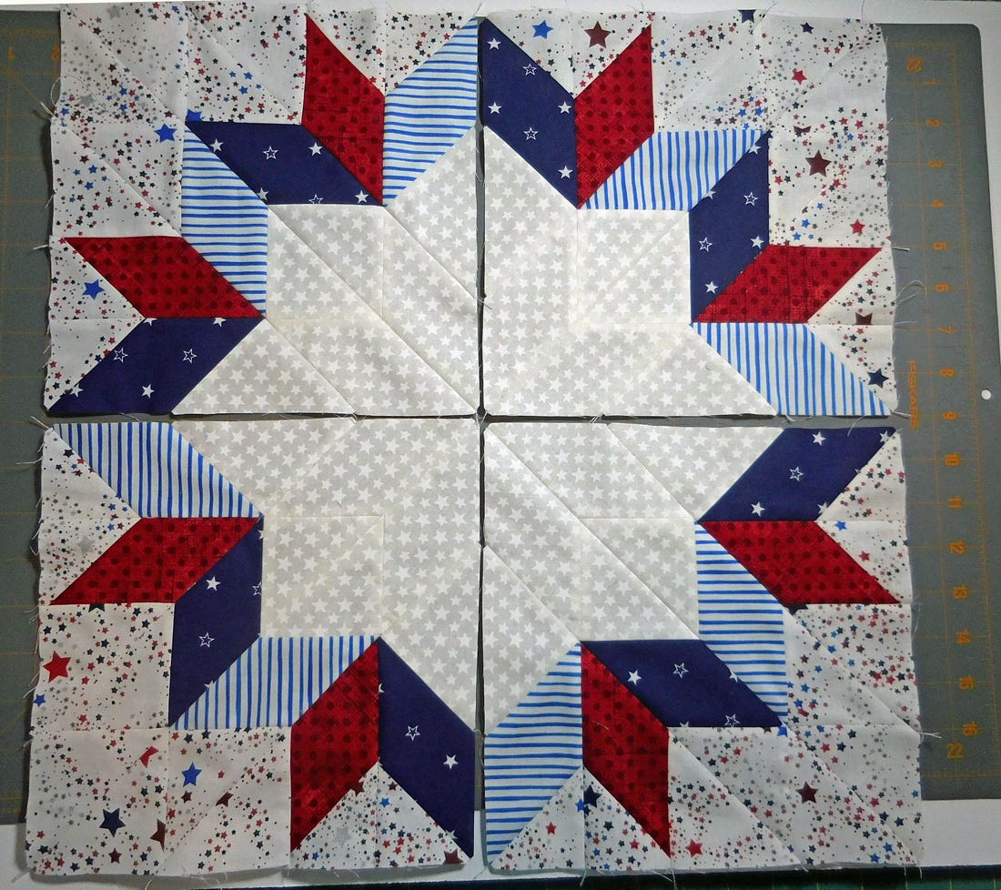 4th of July Project: Patriotic Carpenter Star Wall Hanging