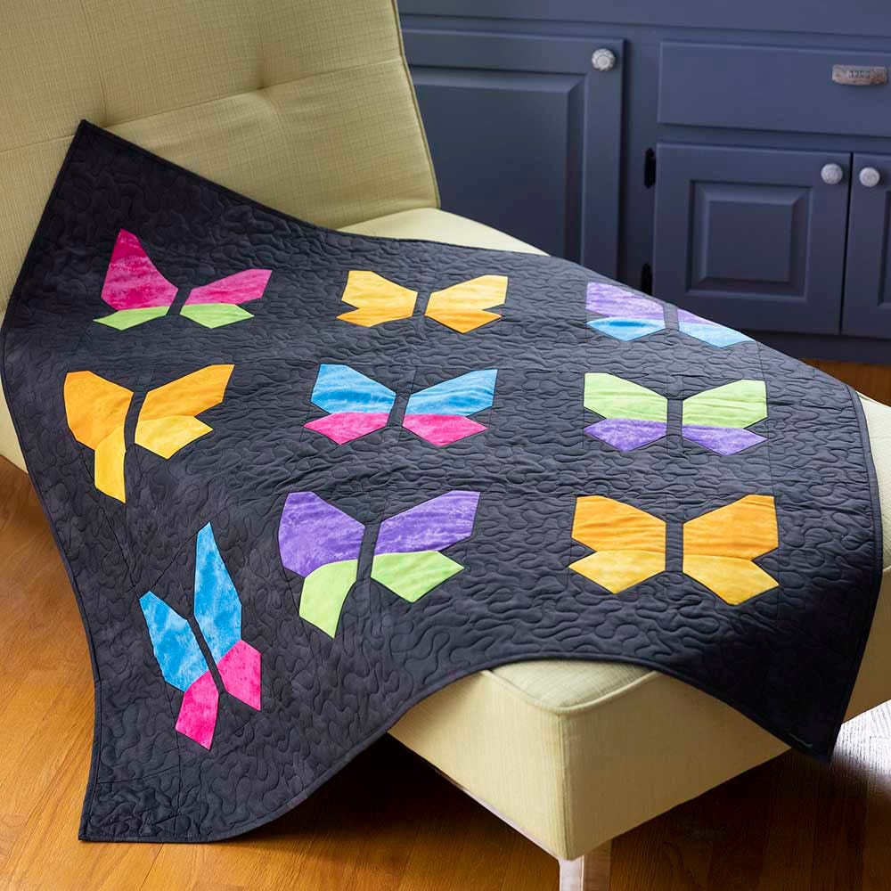 Spread Your Wings: Take Flight with a Pieced Butterfly Quilt Block