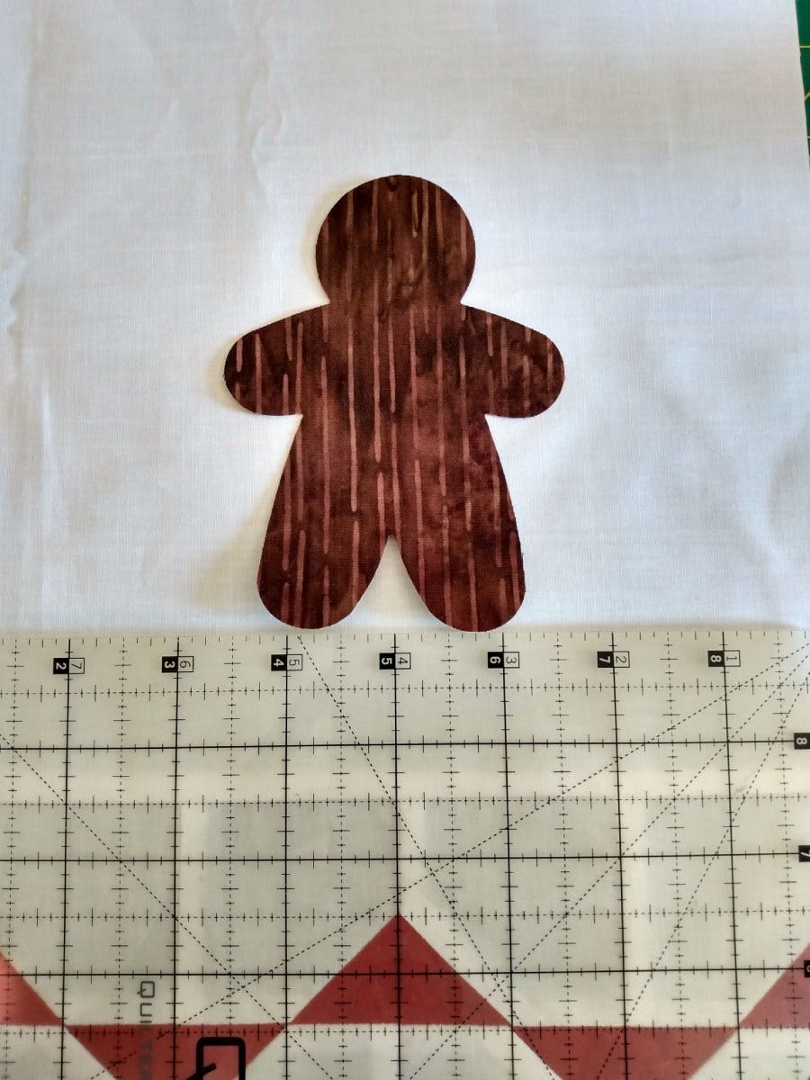 Gingerbread Cookie Table Runner