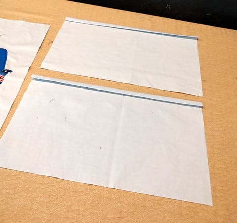 Simple Last-Minute 4th of July Project: Patriotic Gnome Pillowcase