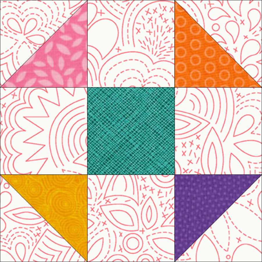 Scrappy Shoo Fly Quilt