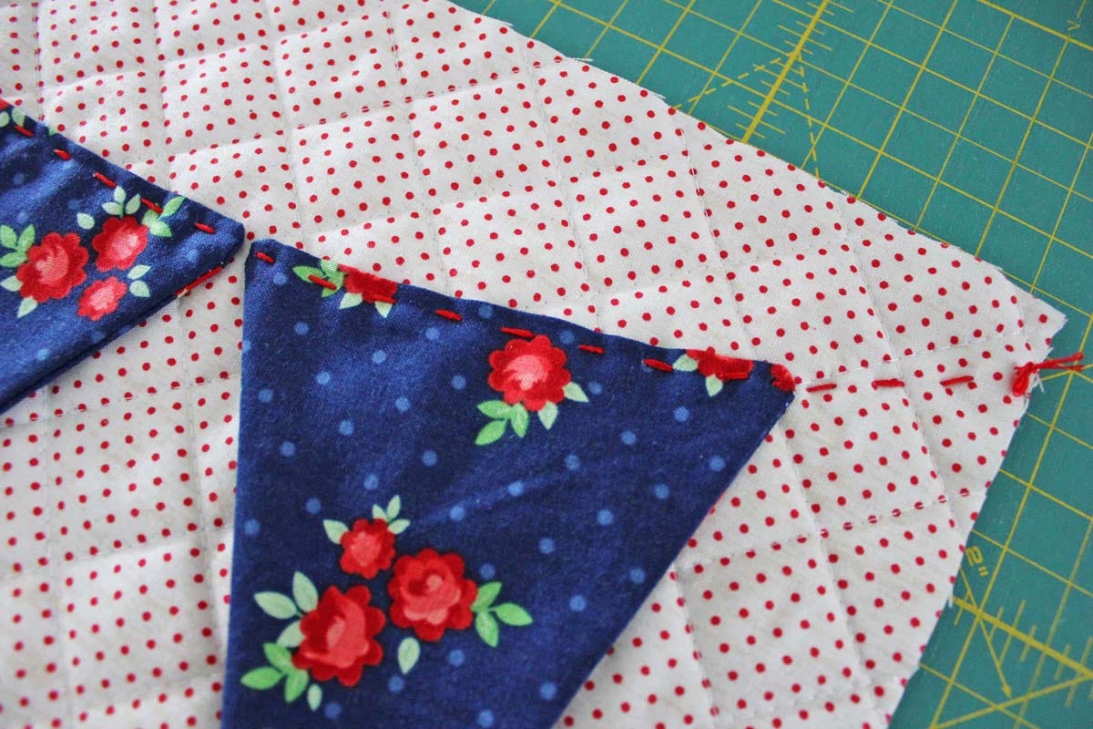 Quilted Pennant Pillow Tutorial with the New GO! Pennants Die