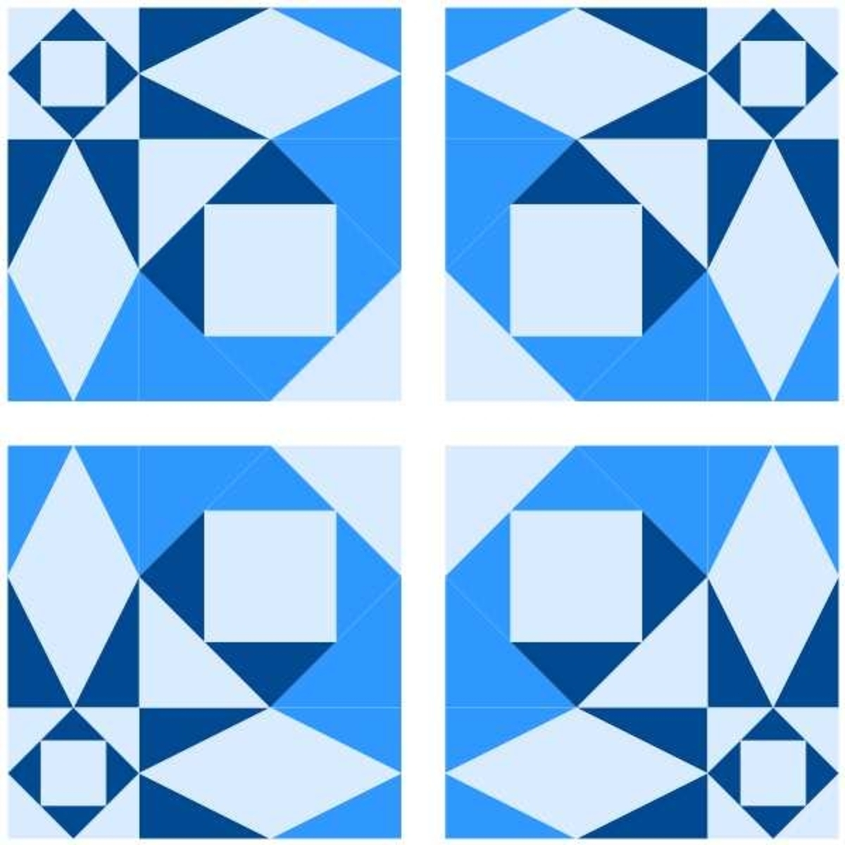 Storm at Sea + Snail's Trail = Breezy Tidal Waves Quilt Pattern