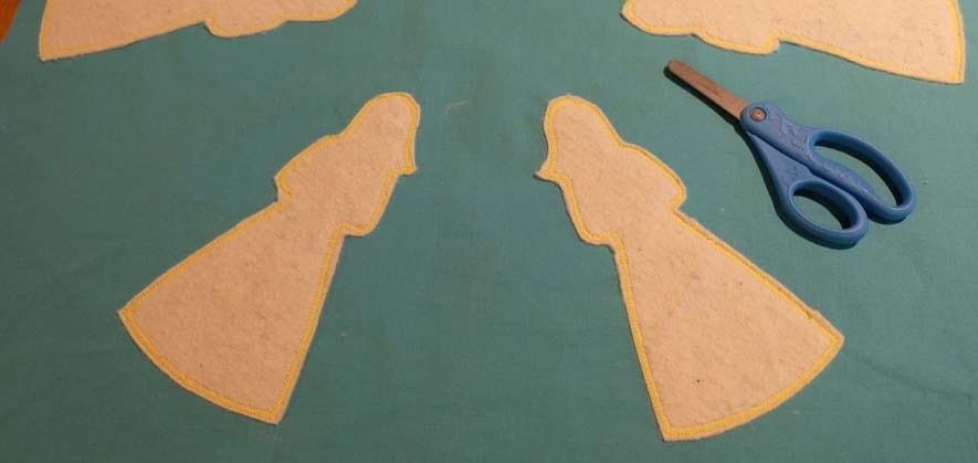 Heaven's Angels Quilt with a Trapunto Quilting Effect