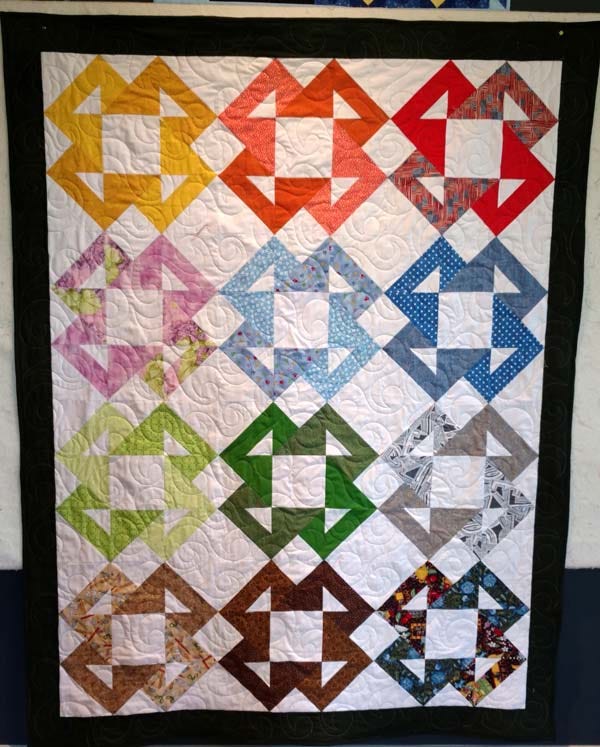 A Simple Guide to Making a Fun Rainbow Quilt Using the New 10" Mix ...