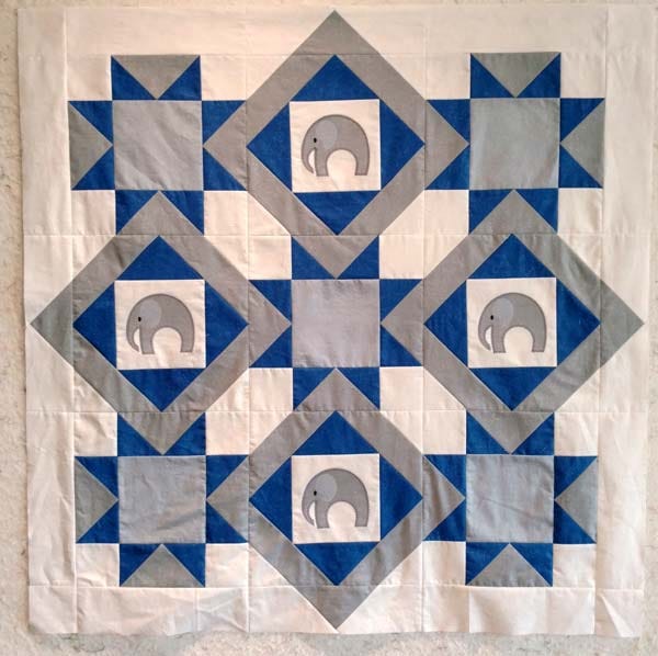 How To Create a Fun Elephant Motif with New GO! Fabric Die