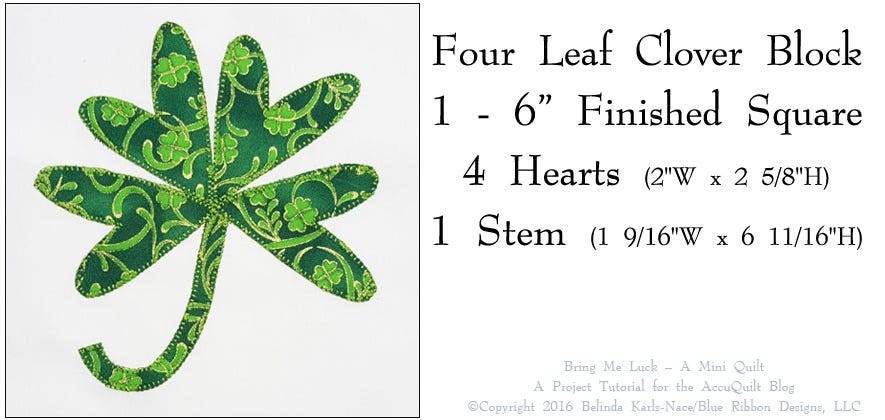 “Bring Me Luck” Mini Quilt - A Quilting Tutorial