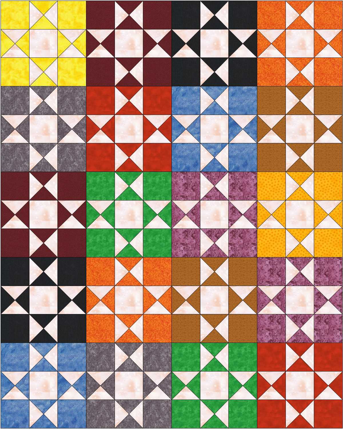 Mini Ohio Star Pincushion