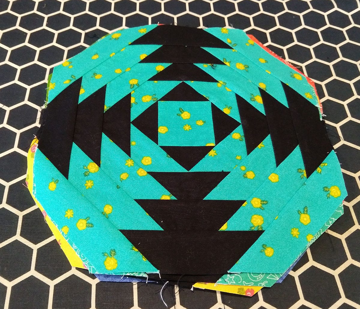 Modern Yet Traditional On-Point Pineapple Quilt