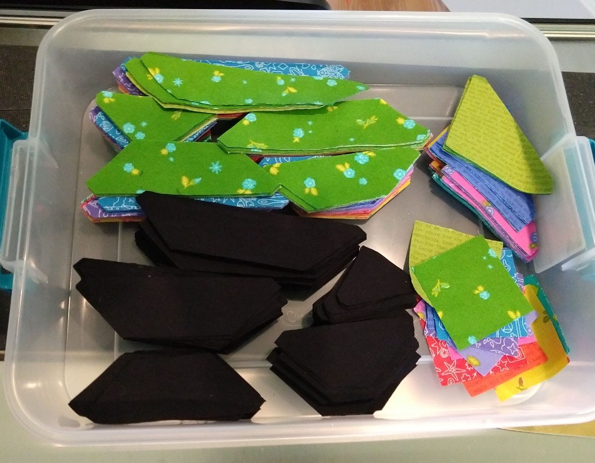 Modern Yet Traditional On-Point Pineapple Quilt