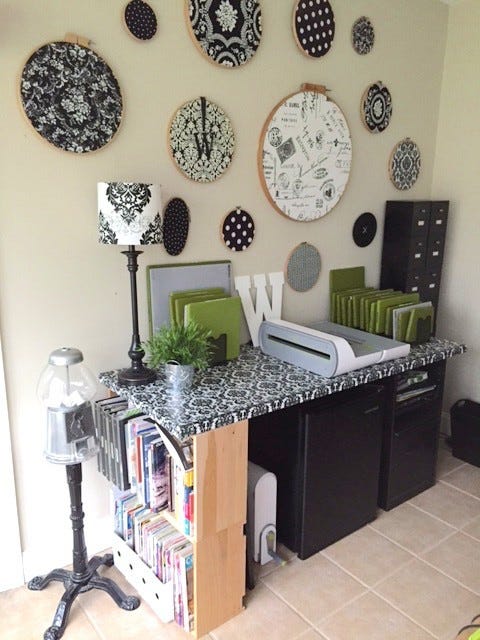 Repurpose Your Old Furniture and Create the Perfect Sewing Room